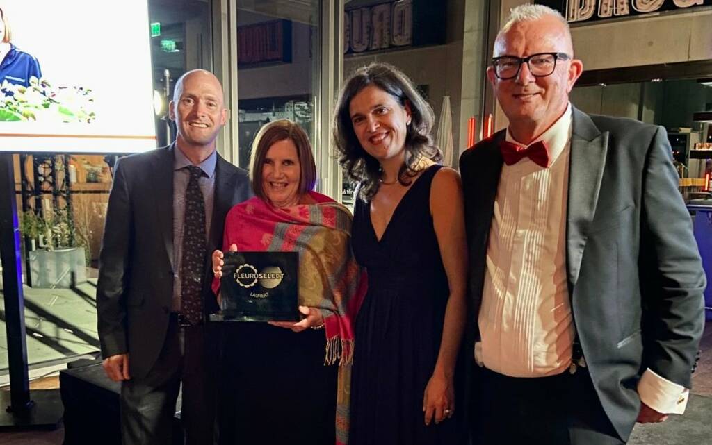 Anne Leventry recognised with Fleuroselect Laureat • AIPH