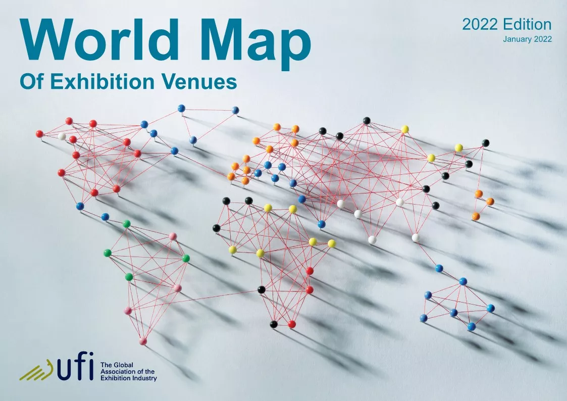 Mapping the world’s exhibition venues with detailed region and country ...